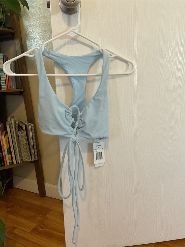 LSPACE Dax Top & Cabana Bitsy Bottom Small Blue | eBay