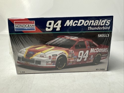 Revell Monogram Bill Elliott #94 McDonald's Thunderbird scale 1:24 ...