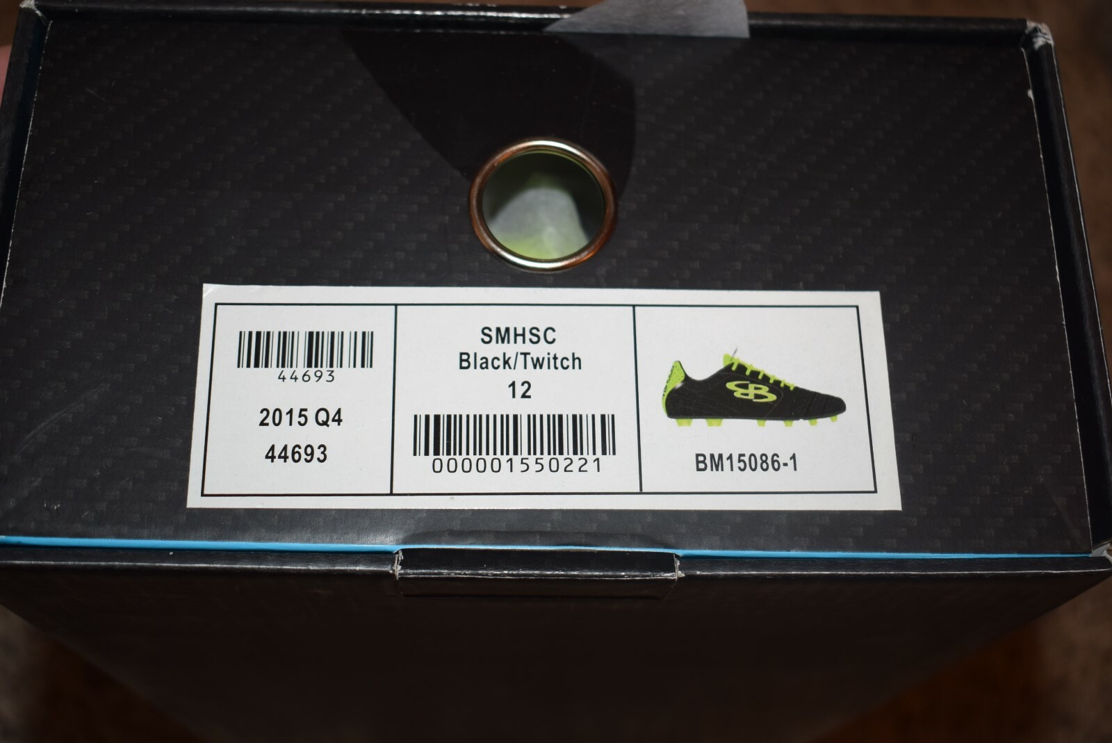 BOOMBAH BLACK / TWITCH SOCCER CLEATS MENS SIZE 12 NEW IN BOX | eBay