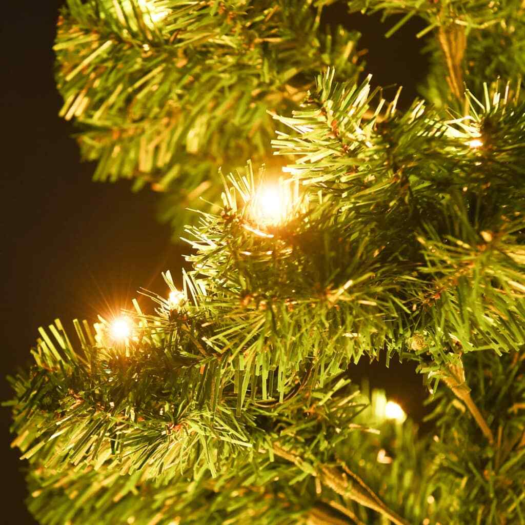 Swirl Pre-lit Christmas Tree with Pot Green 120 PVC Z9G1 | eBay Australia