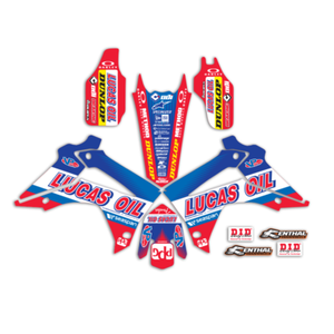 2013 - 2016 HONDA CRF 450R GRAPHICS KIT CRF450 R LUCAS OIL RACING ...