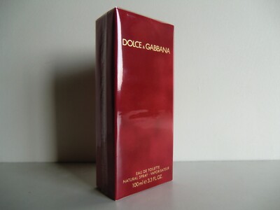 Dolce & Gabbana D&G Red Classic Femme EDT Nat Spray 100ml - 3.3 Oz BNIB ...