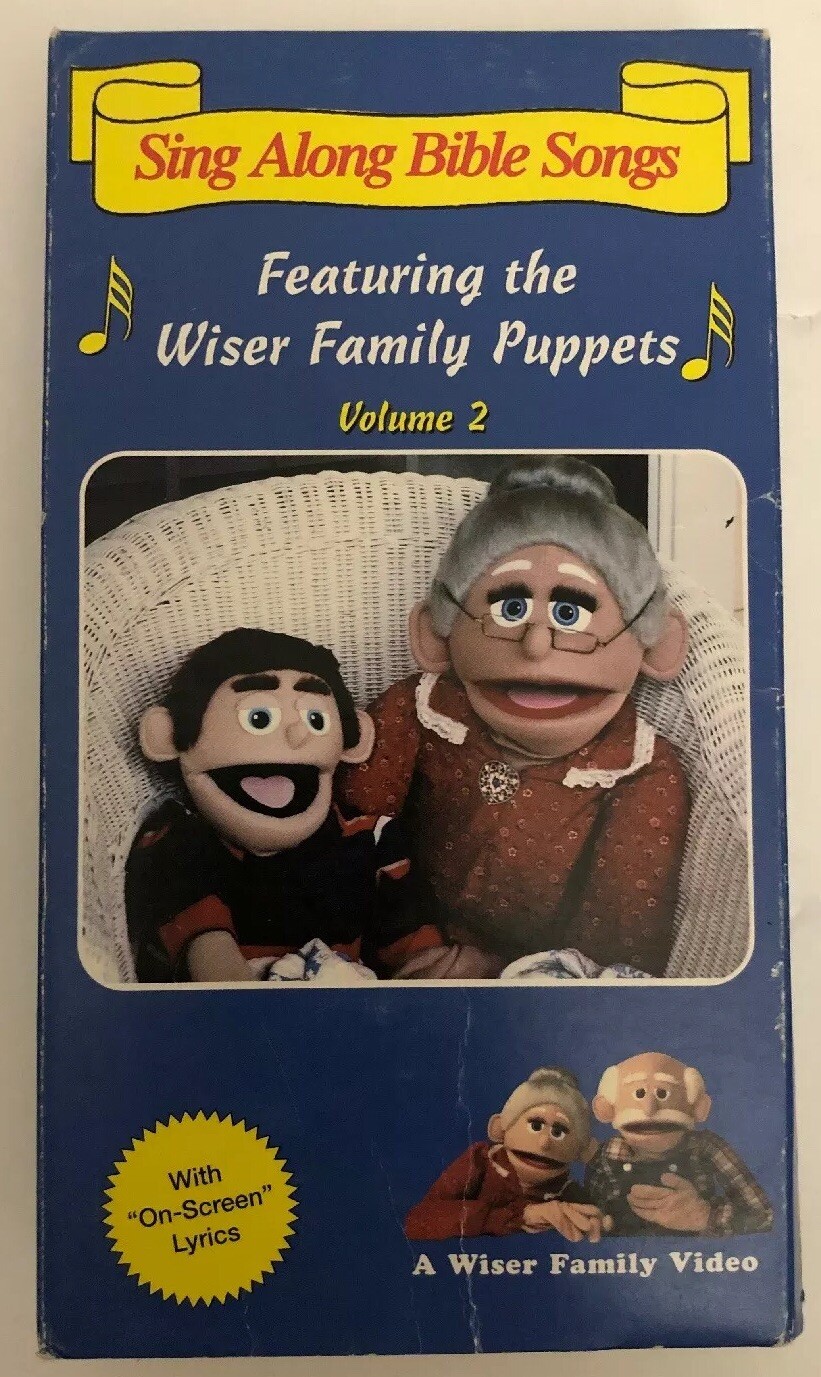 Sing Along Bible Songs Featuring The Wiser Family Puppets Vol 2(VHS ...