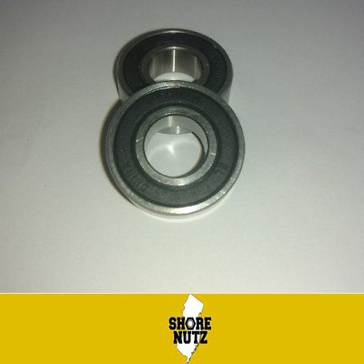 (2) 1604 2RS SEALED BALL BEARING 3/8 ID X 7/8 OD X 11/32 (.3438") WIDE ...