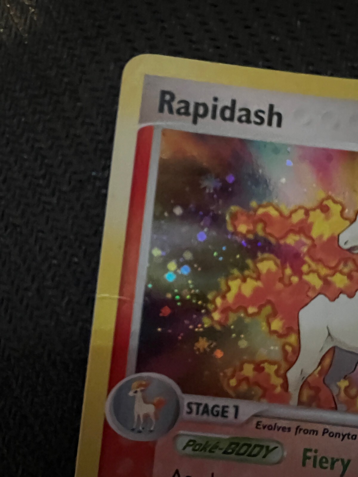Rapidash - 13/112 EX Fire Red Leaf Green - Holo Rare Pokemon Card - LP ...
