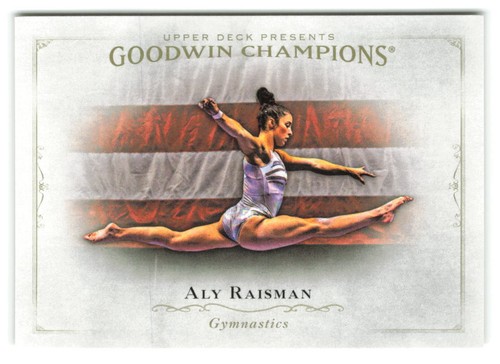 2016 Upper Deck Goodwin Champions Aly Raisman #66 MULTISPORT Card | eBay