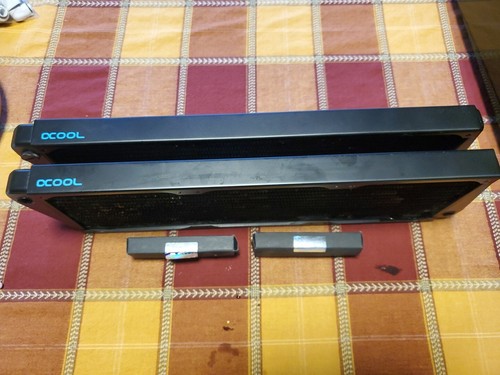 Alphacool NexXxos ST30 Full Copper X-Flow Radiator, 420mm, Triple Fan ...