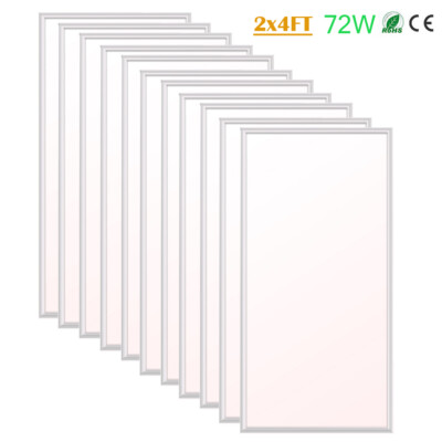 4PACK 6500K 72W 2x4ft Large Led Ceiling Panel Light Lamp Energy Saving ...