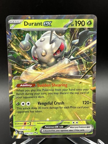 Durant ex - 004/191 - Ultra Rare - Surging Sparks - NM/M - Pokemon Card ...