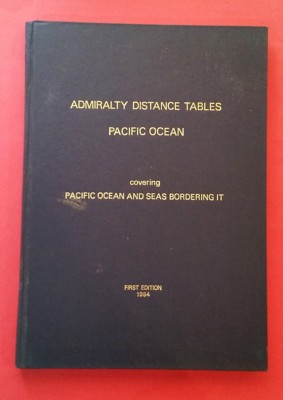 Admiralty Distance Tables - Pacific Ocean - hb | eBay