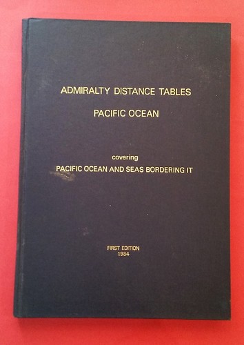 Admiralty Distance Tables - Pacific Ocean - hb | eBay