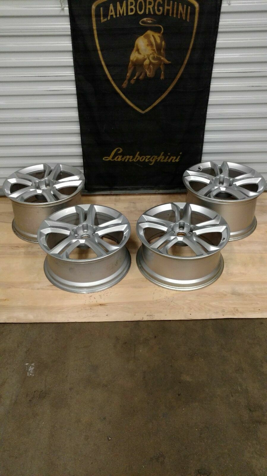 LAMBORGHINI GALLARDO APOLLO WHEEL RIMS SET OEM 400601025AA 400601025T ...