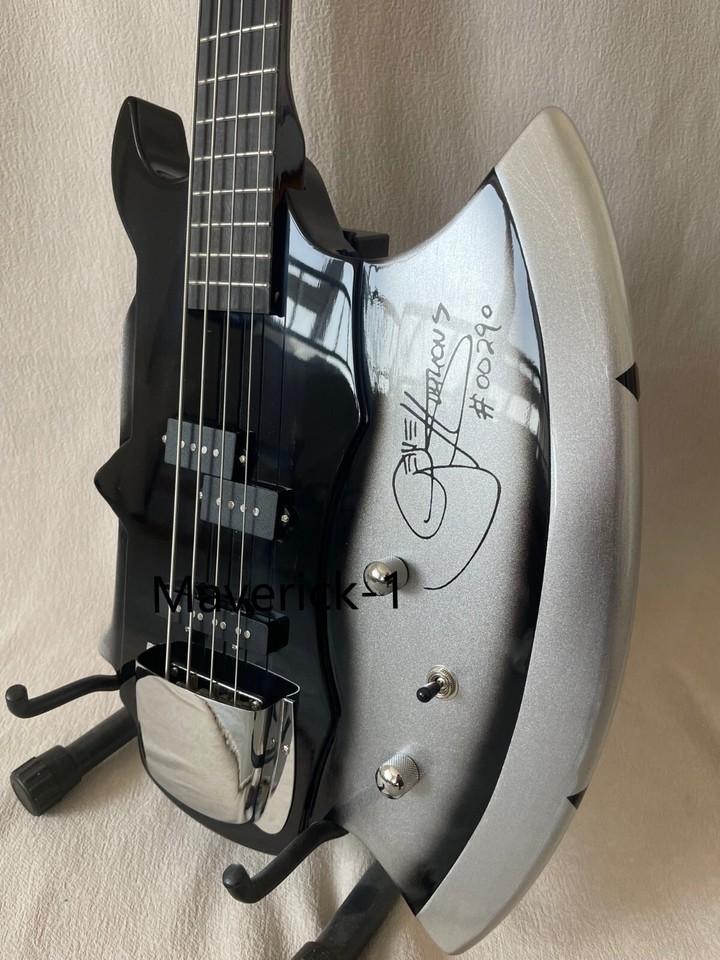 Axe Bass Gene Simmons 4 String Electric Bass Guitar Rosewood Fretboard ...