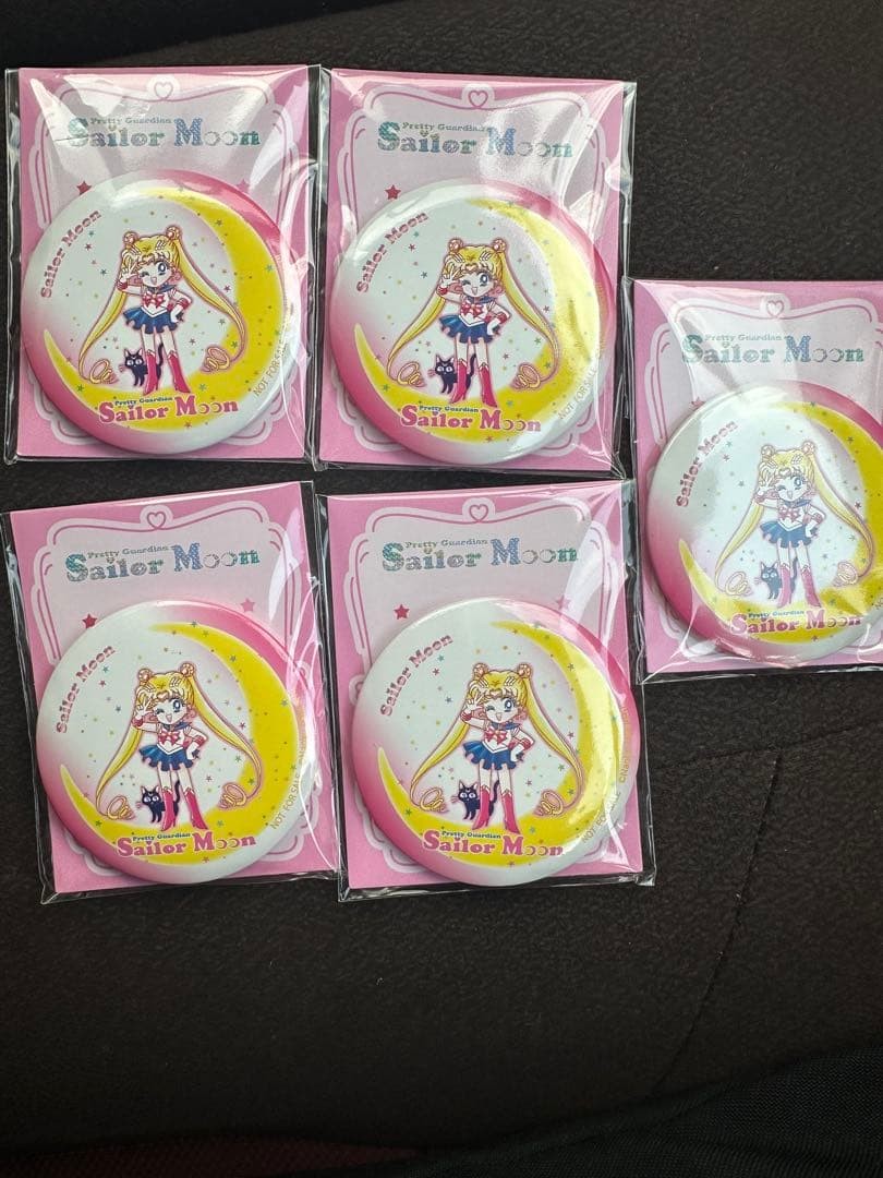 Sailor Moon Can Badge Set Of 5 | eBay Australia