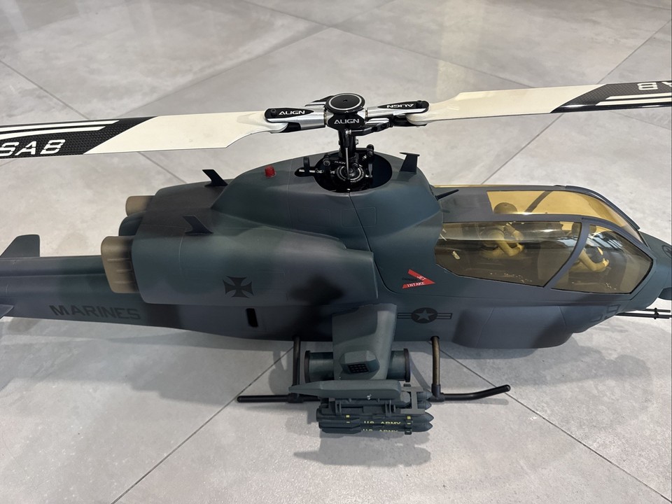 Align Trex 500 Cobra Scale Heli artist Fuselage(PLEASE READ) | eBay