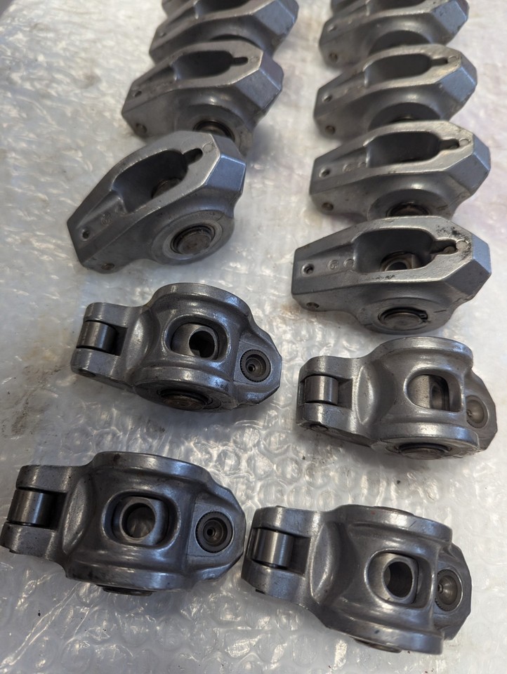 Aluminum Roller Rocker Arms 1.5 Ratio SBC 305 327 350 Chevy | eBay
