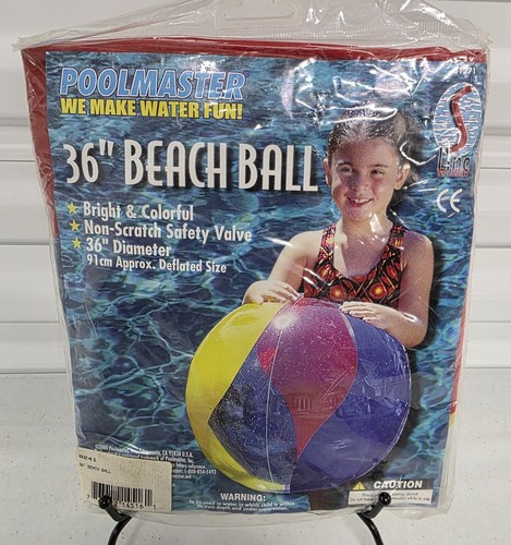 Vintage - 2000 - Y2K - 36" PoolMaster Inflatable Beach Ball - Free Shipping | eBay