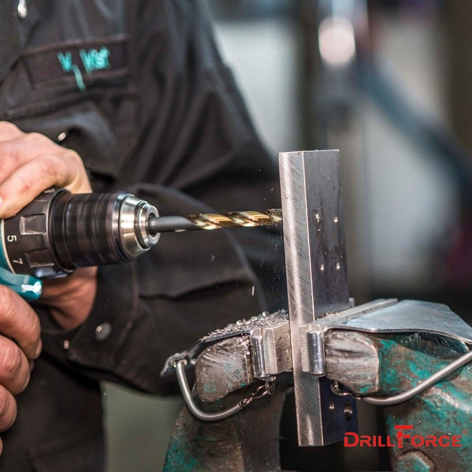 29PCS/Set HSS Drill Bits Black Gold Multi-Bits Twist Metal Drill Bit 1/16"-1/2" | eBay