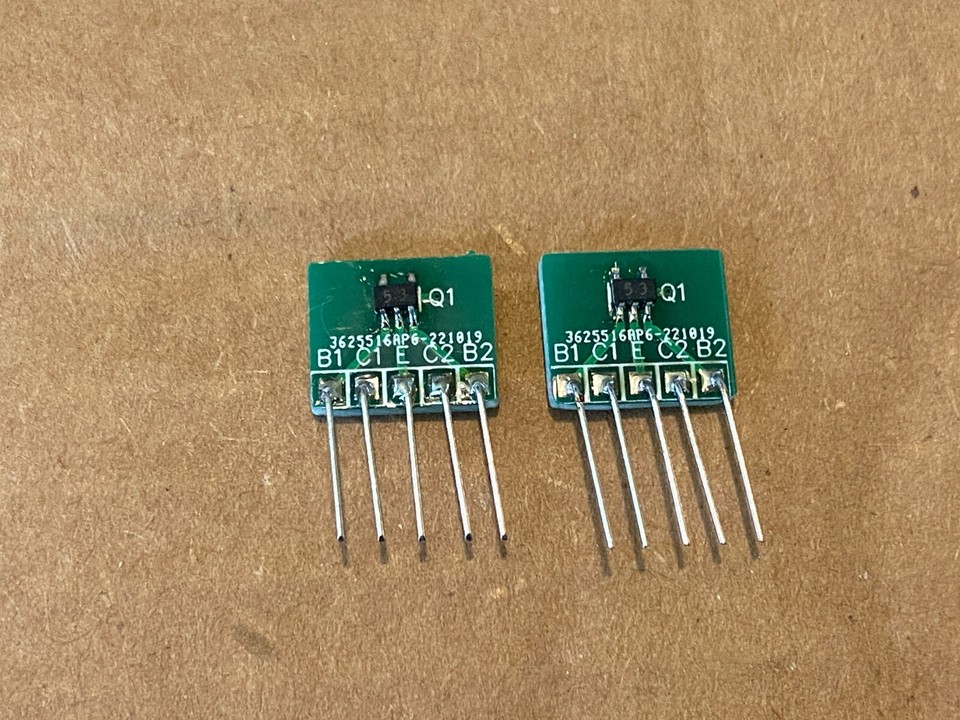 2 New DIY KITS For 2SA798 2SA979 Dual Transistors Replacement Boards ...