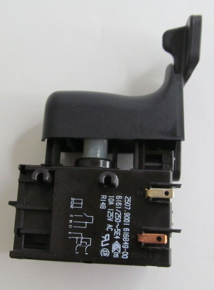 OEM DEWALT 616849-00 REPLACEMENT TRIGGER SWITCH DW293 DW292 DW294 ...