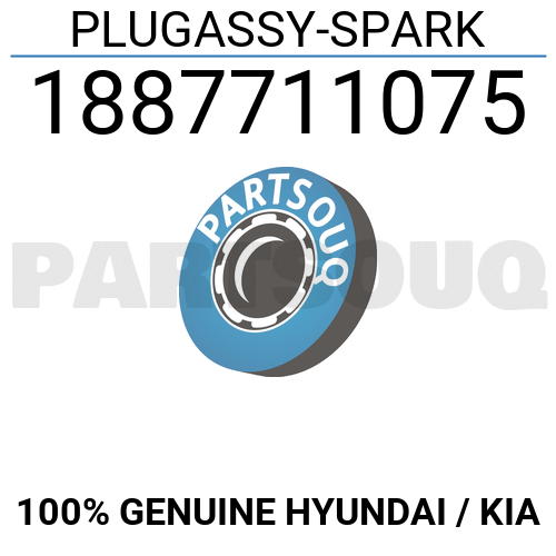 Genuine Kia Spark Plug 18877-11075 for sale online | eBay