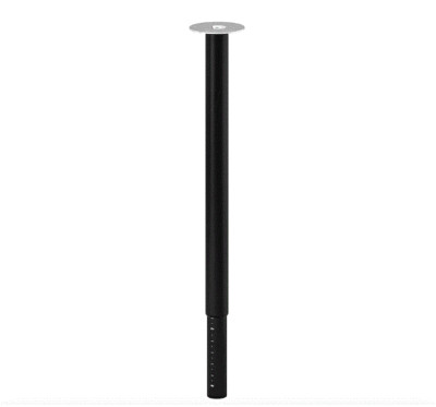 IKEA OLOV Adjustable Legs (23⅝-35⅜") in Black Steel/Poly - 1/2/4 Legs ...
