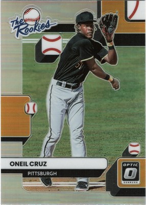 2022 Donruss Optic The Rookies Holo Prizm #TR-2 Oneil Cruz RC ...