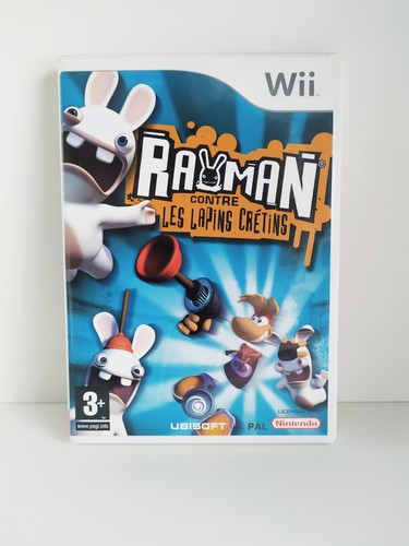 Rayman contre les lapins crétins Nintendo Wii Pal | eBay