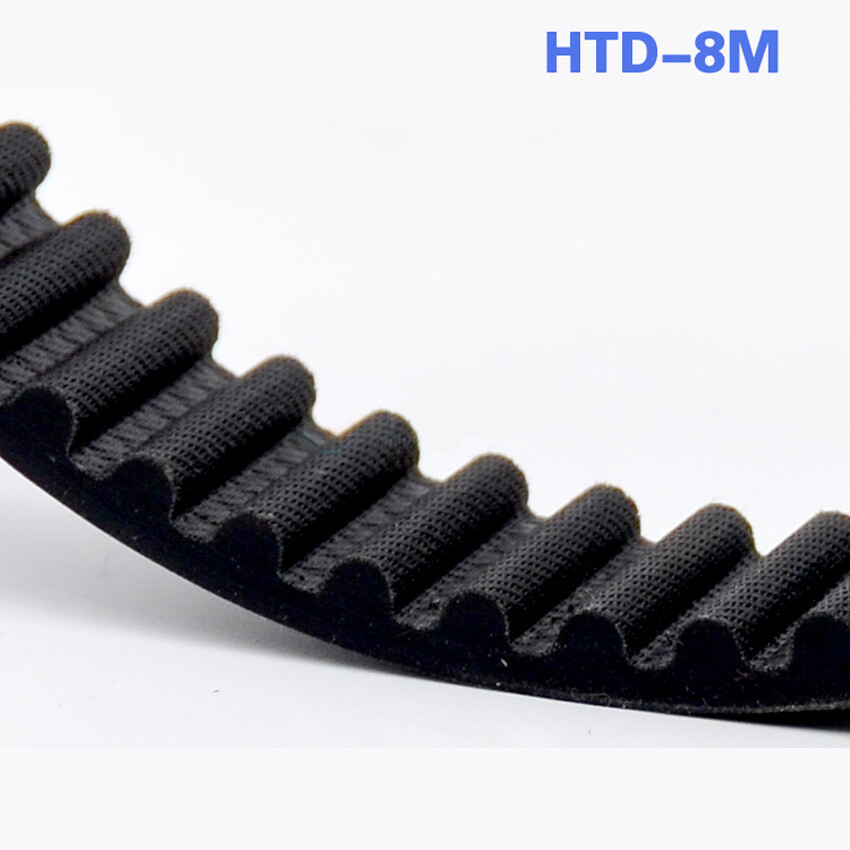 HTD-8M Timing Belt Pitch 8mm Close Loop Rubber Belts Width 30mm 228mm ...