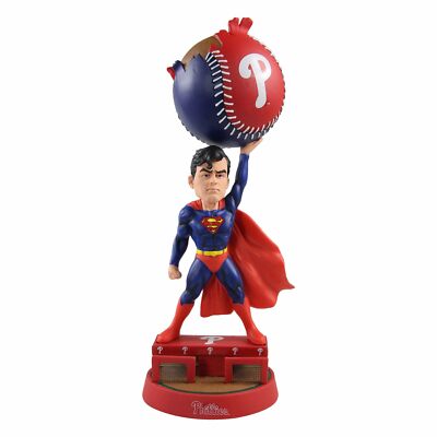 Superman Philadelphia Phillies DC x MLB Special Edition Bobblehead MLB ...