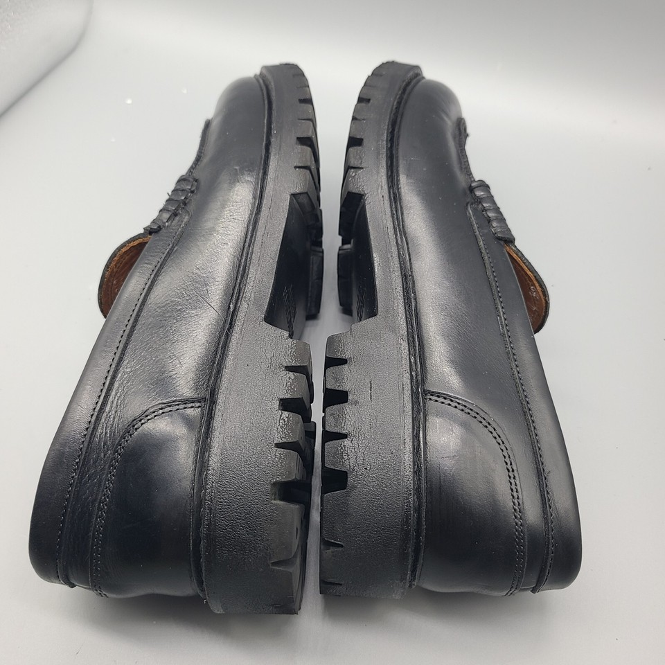 Allen Edmonds Freeport Signature Weatherproof Lug Penny Loafers Men’s 8 ...