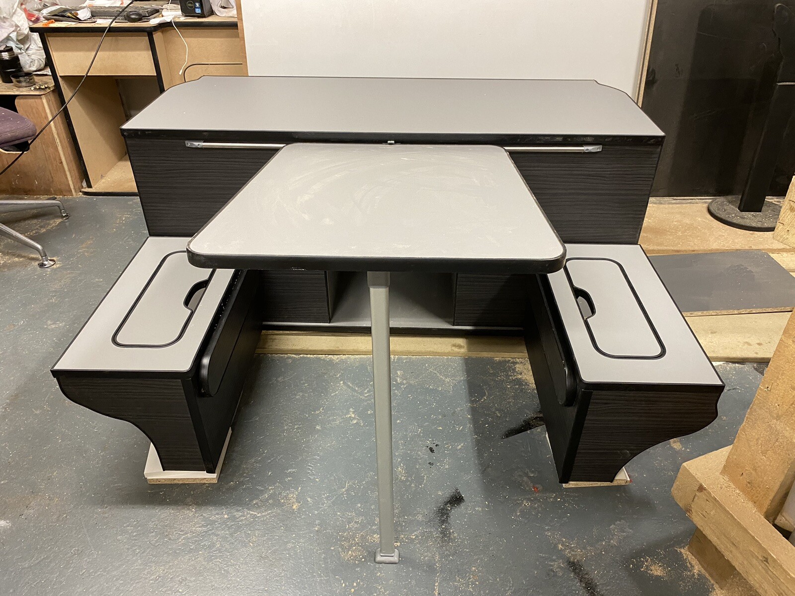 Mazda bongo ford freda rear kitchen unit pod camper van conversion ...