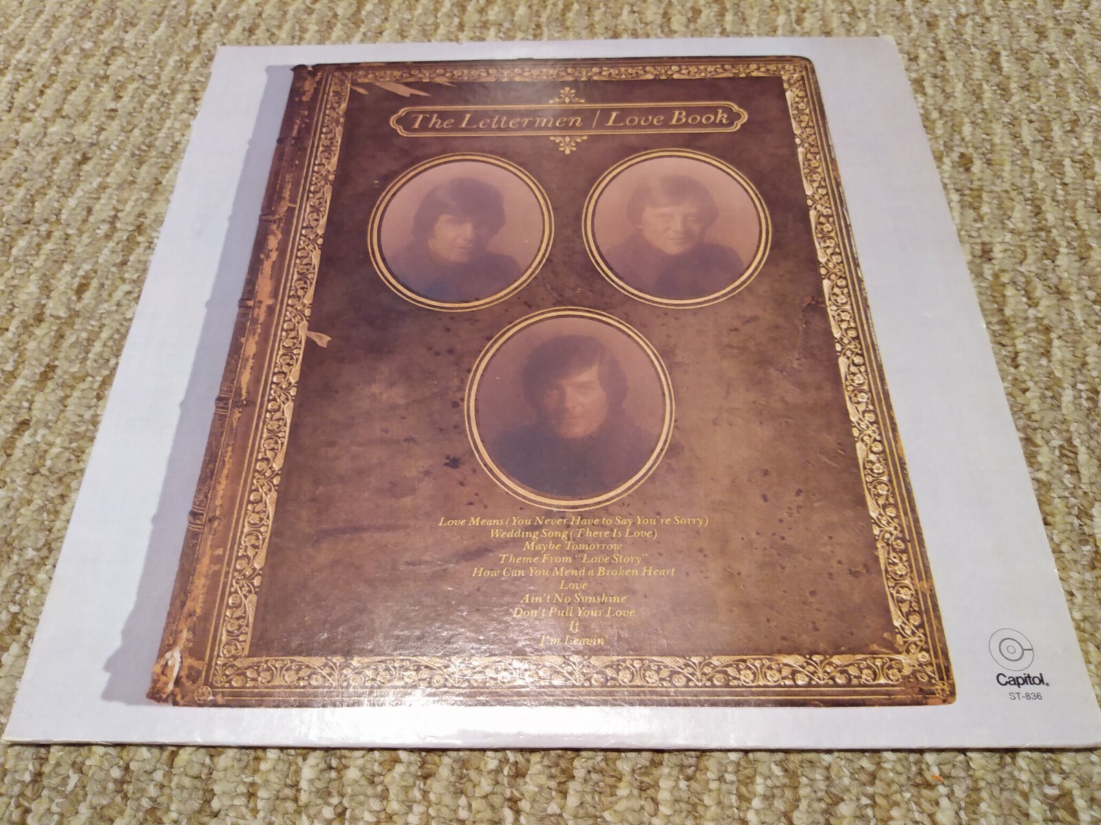 THE LETTERMEN ~ LOVE BOOK ~ LP 1971 ~ VG+/VG+ | eBay