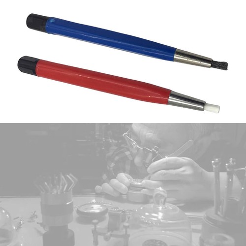 1PC Fibre Scratch Pencil Brush Clean Remove Rust Dirt Pen Plastic Tool ...