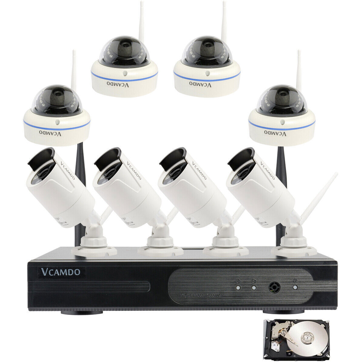 Wireless Security Systems For Business Commercial Security Camera