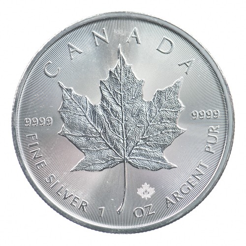 2020 Canada 5 Dollars 1 Oz. Silver Maple Leaf World Coin- Silver *638 ...