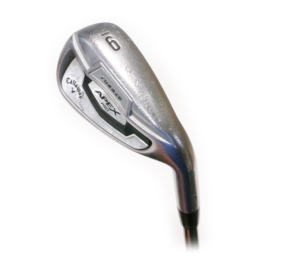 Callaway Apex Pro 16 Forged 9 Iron Graphite Recoil 660 F3 Regular Flex ...