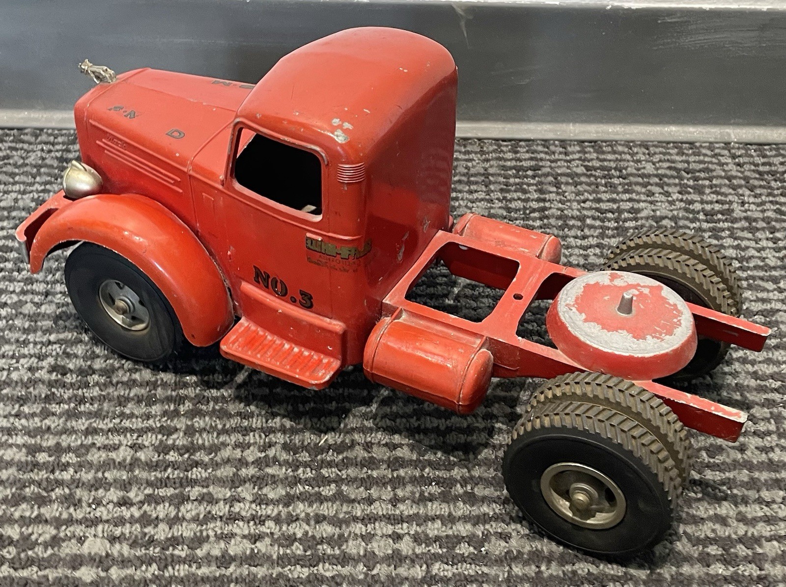 Vintage 1950's Smith Miller 35" Mack S.M.F.D Aerial Ladder Cast Fire ...