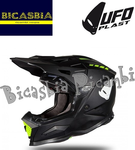 18718 - UFO CROSS ECHUS HELMET Matte Black Size XL | eBay