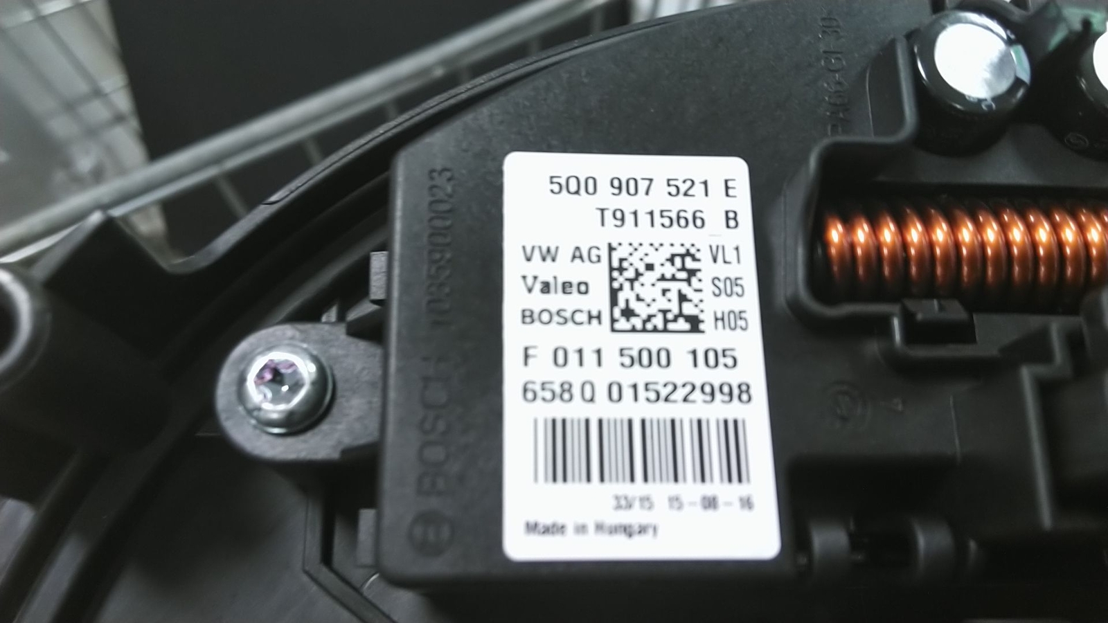 HEIZGEBLÄSE MOTOR 2015 3Q1819021/5Q1819021A/5Q1819021G/5Q1819021J ...