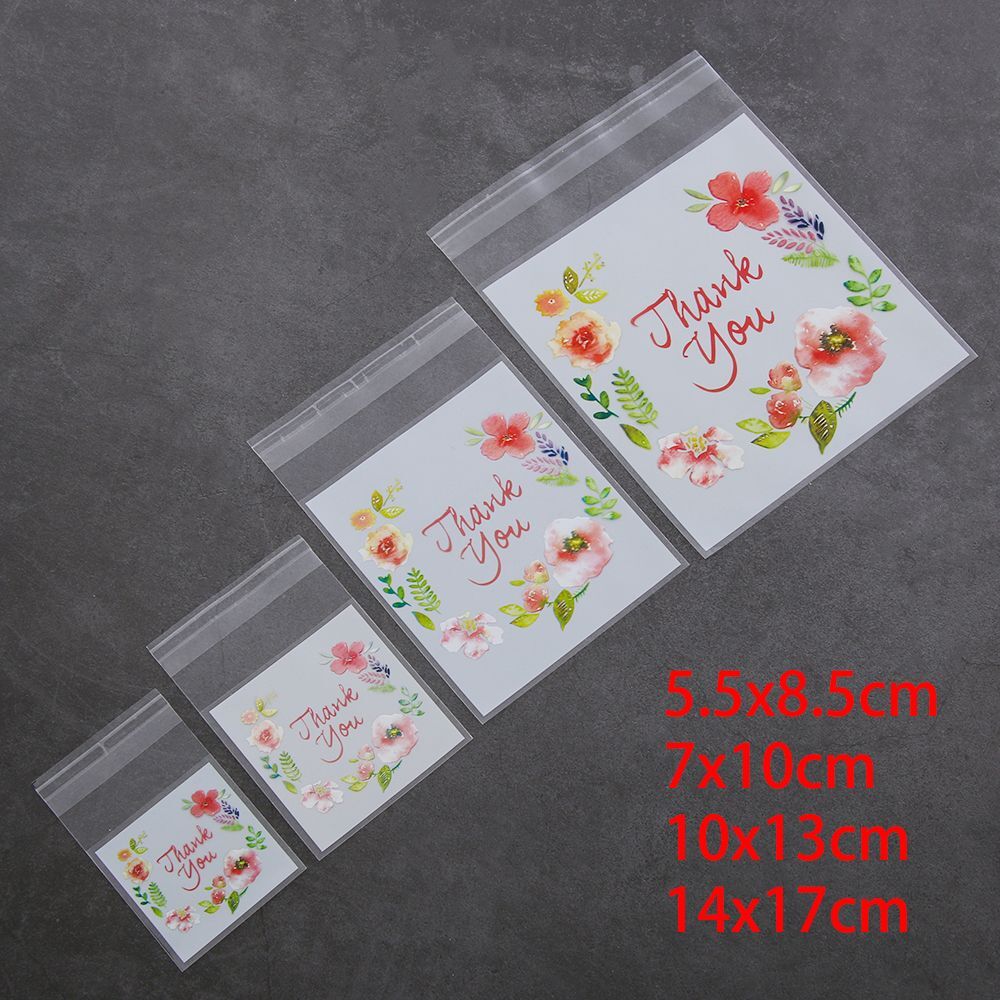 you Flower Biscuit Packaging Bag Wrapping Supplies Candy Pockets Cookie ...