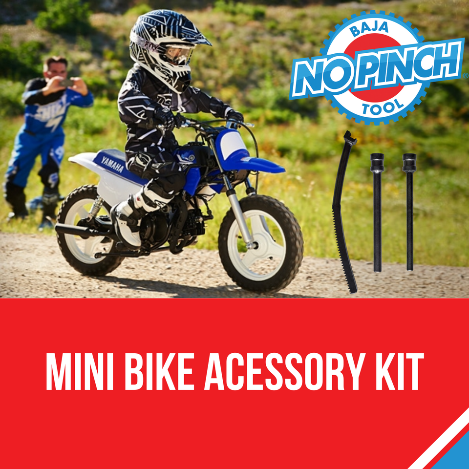 Baja No Pinch Motorcycle Tire Mounting/Changing Tool - Mini Bike Kit ...