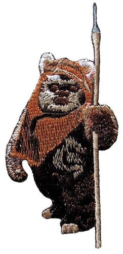 Star Wars Wicket Ewok Embroidered Patch | eBay