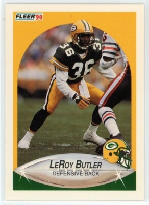 LEROY BUTLER 1990 Fleer Update RC Rookie #U-97 Packers HOF | eBay
