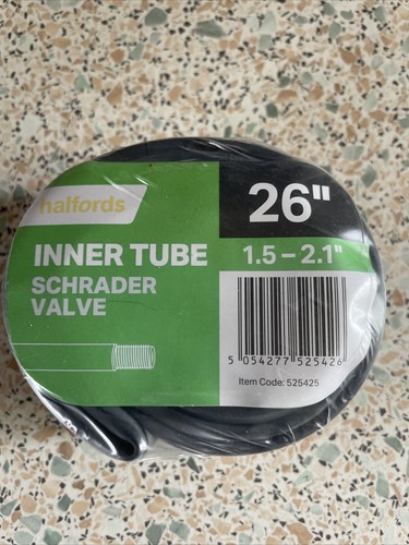 Halfords Inner Tube Schrader Valve 26” | eBay UK