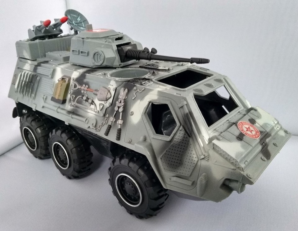 GI Joe CUSTOM 1/18 Scale Oktober Guard APC Armoured Personnel Carrier ...