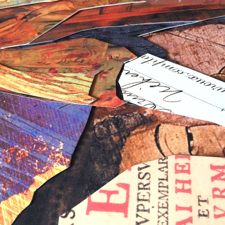 Collage Wandbild 3D Kunst Frame Afrika Deko Wohnzimmer Handmade Elefant ...