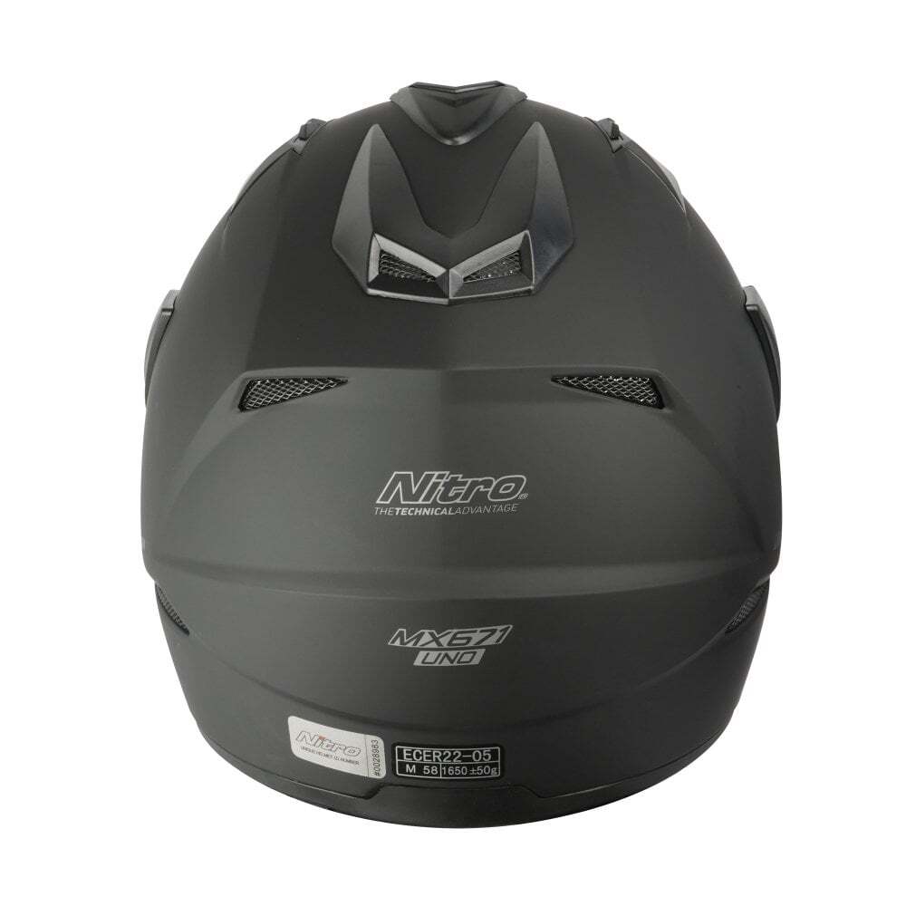 Nitro MX671 DVS Adventure Motorcycle Helmet Dual Sport Off Road Urban ...