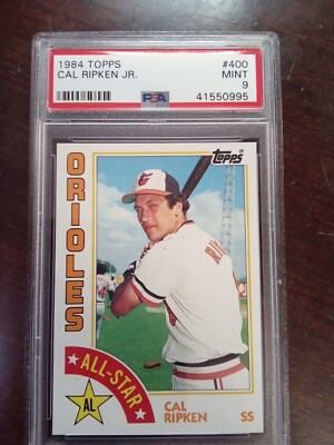 1984 Topps Cal Ripken Jr. All-Star #400 Baltimore Orioles PSA 9 MINT | eBay
