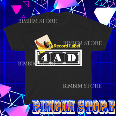 New Shirt 4AD Record Label Logo T-Shirt 1 Funny S to 5XL | eBay
